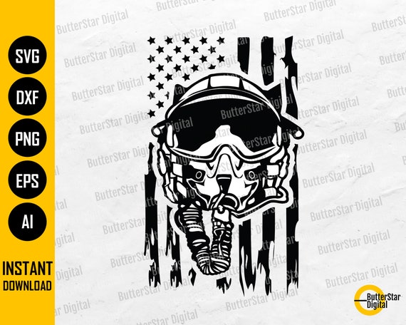 US Fighter Pilot SVG United States Air Force T-shirt Decals | Etsy