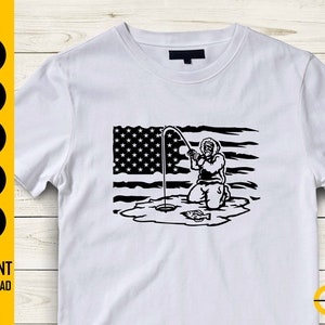 US Ice Fishing SVG | American Ice Fisher SVG | Winter Illustration ...