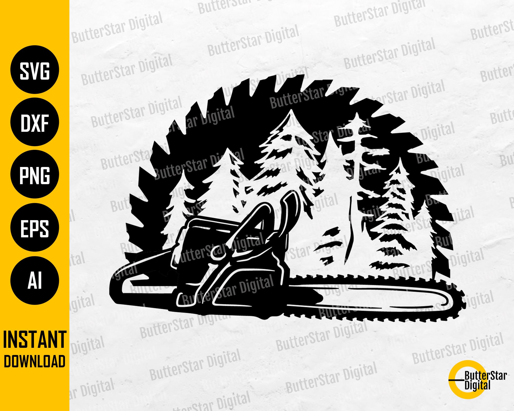 Wood Saw Blade SVG | Logger SVG | Lumberjack SVG | Trees Svg | Logging ...