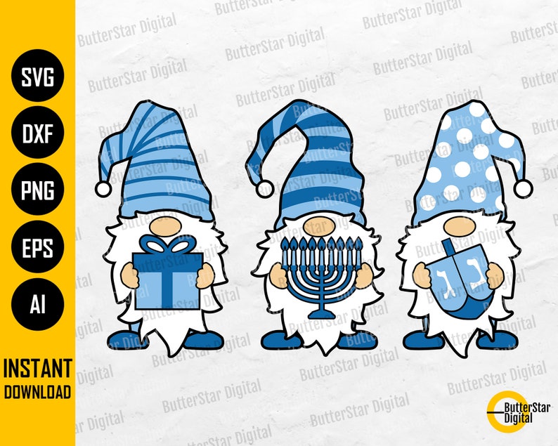 Hanukkah BUNDLE SVG | Funny Hanukah SVG Chanukah Jewish Holiday Gift ...