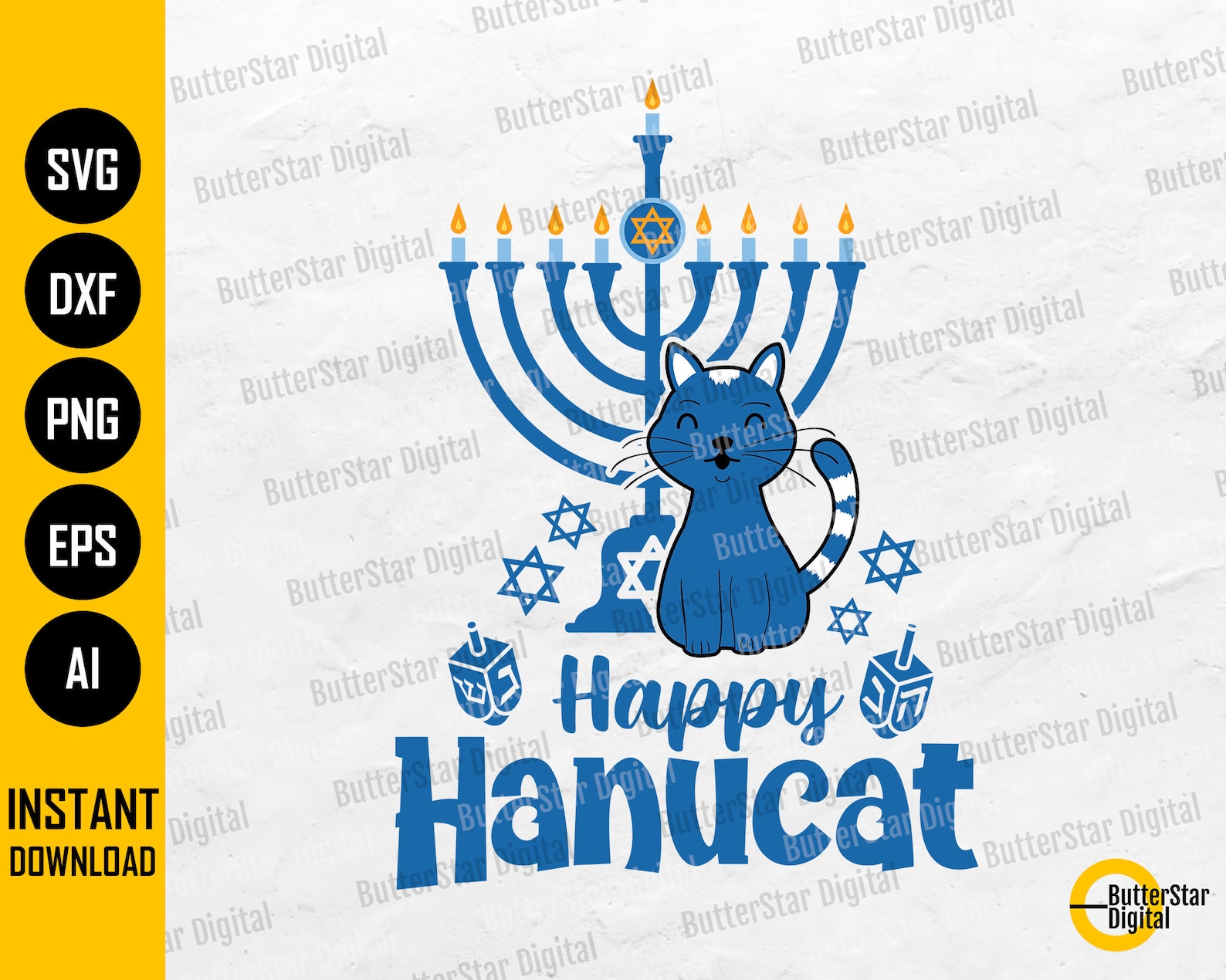 Hanukkah BUNDLE SVG | Jewish Holiday SVG | Chanukah Shirt Gift Decor ...