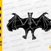 Bat Skeleton SVG | Animal T-shirt Decals Vinyl Graphics Stencil ...