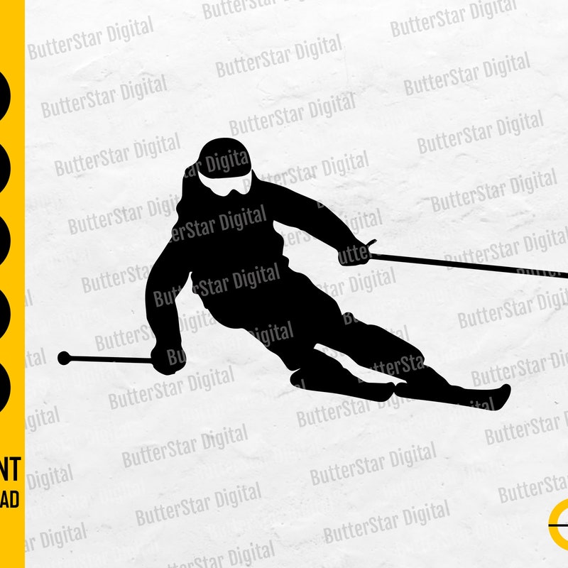Ski Decal - Etsy