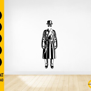 Invisible Man SVG | Science Fiction Movie Character SVG T-shirt Decal ...
