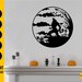 Werewolf Full Moon SVG | Halloween Wall Decals | Wolf Man Monster Decor ...