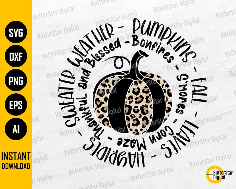 Fall BUNDLE SVG | Autumn SVG | Fall Svg | Fall Design Shirt Decor Sign ...