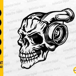 Turbo Skull SVG | Engine SVG | Car Mechanic T-shirt Decal Sticker ...