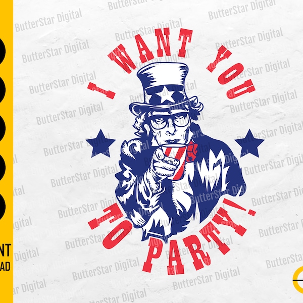 Uncle Sam I Want You Poster - Etsy