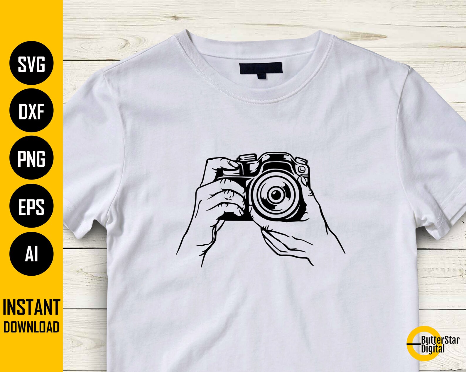 Hands Holding Camera SVG Photographer SVG Point Shoot - Etsy