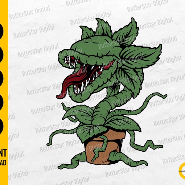 Plant Monster Png - Etsy
