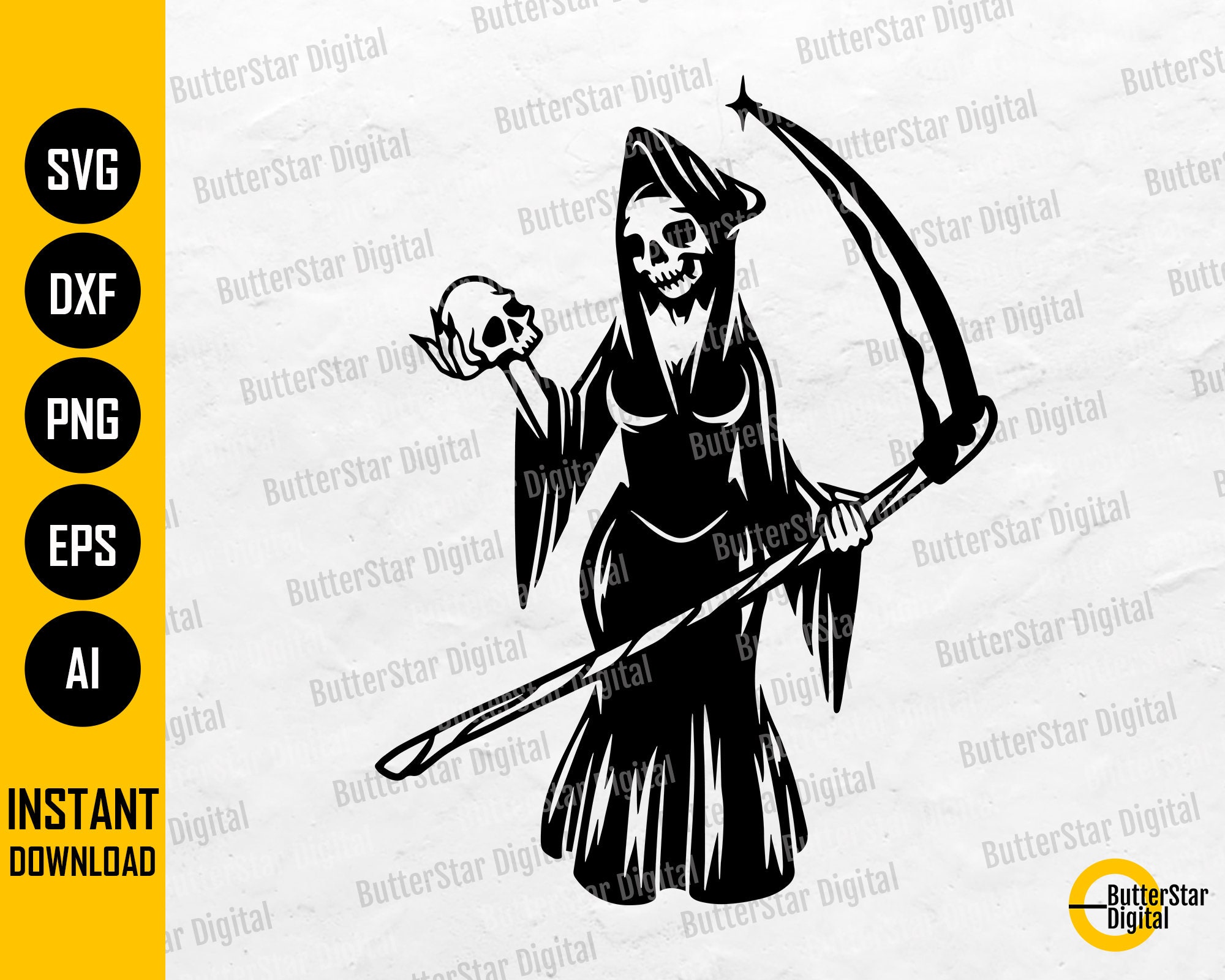Vrouwelijke Grim Reaper Female Grim Reaper Halloween Photos, Images