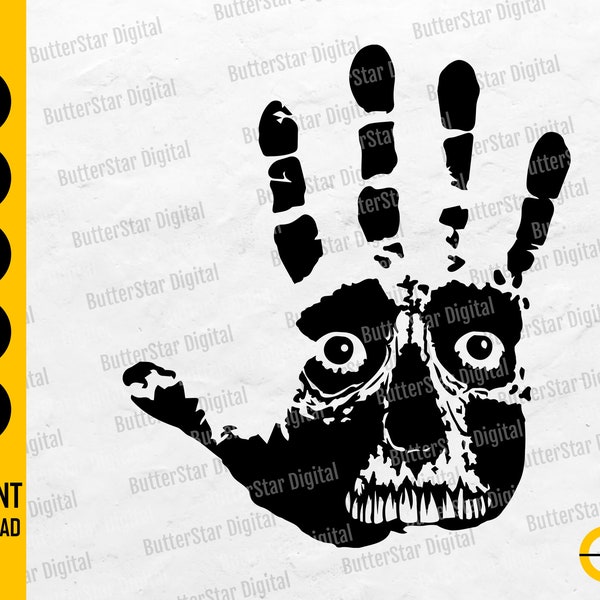 Hand Print Decal - Etsy