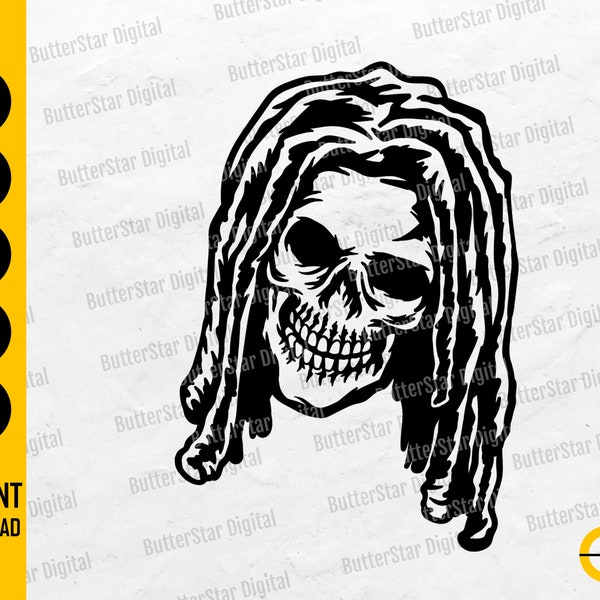 Dreadlocks Svg - Etsy