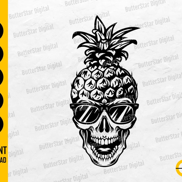 Pineapple Clipart Dxf - Etsy