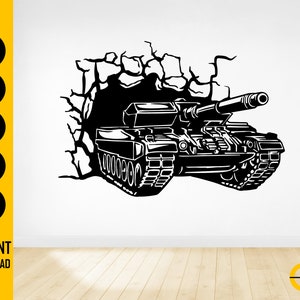 Smashing Tank SVG Army SVG Marines Attack Ambush Battle - Etsy