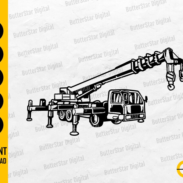 Heavy Equipment Clip Art - Etsy