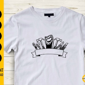 Carpenter Tools SVG | Handyman SVG | Carpentry T-shirt Decals Sticker ...