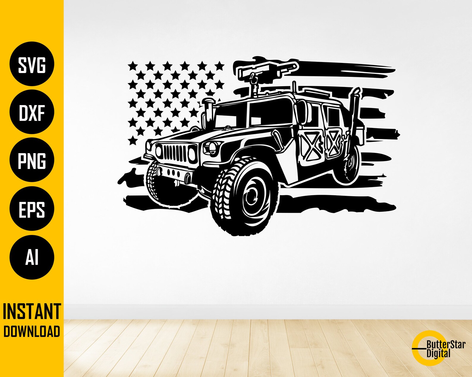 US Army Humvee SVG USA Military Svg American Truck Shirt | Etsy