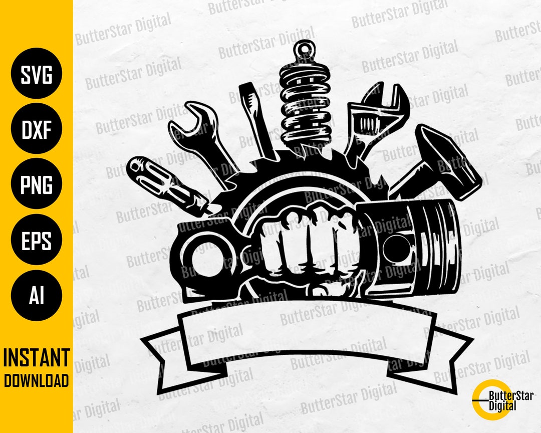 Mechanic SVG | Repair Tools SVG | Mechanic T-shirt Decal Sticker ...