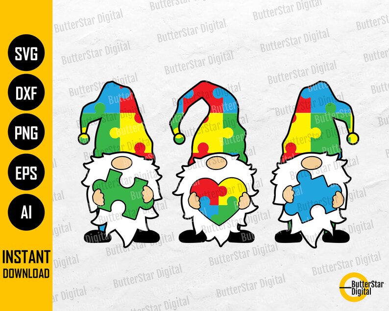 Autism BUNDLE SVG | Autism Awareness SVG | Cute Autism T-shirt Design ...