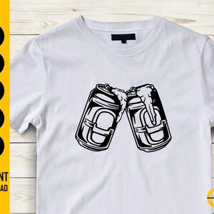 Beer Cans Cheers SVG | Party SVG | Celebrate Partying Drink Drunk Bar ...