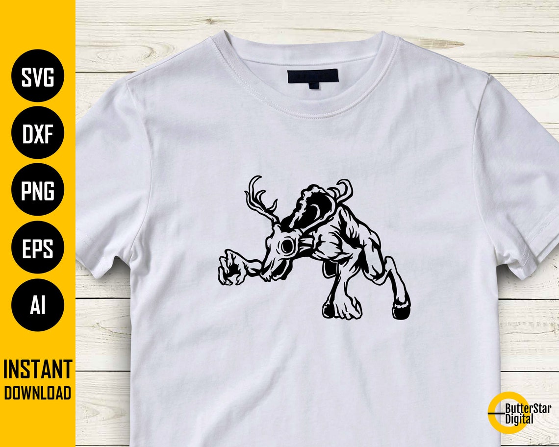 Windigo SVG Wendigo SVG Mythological Creature T-shirt - Etsy