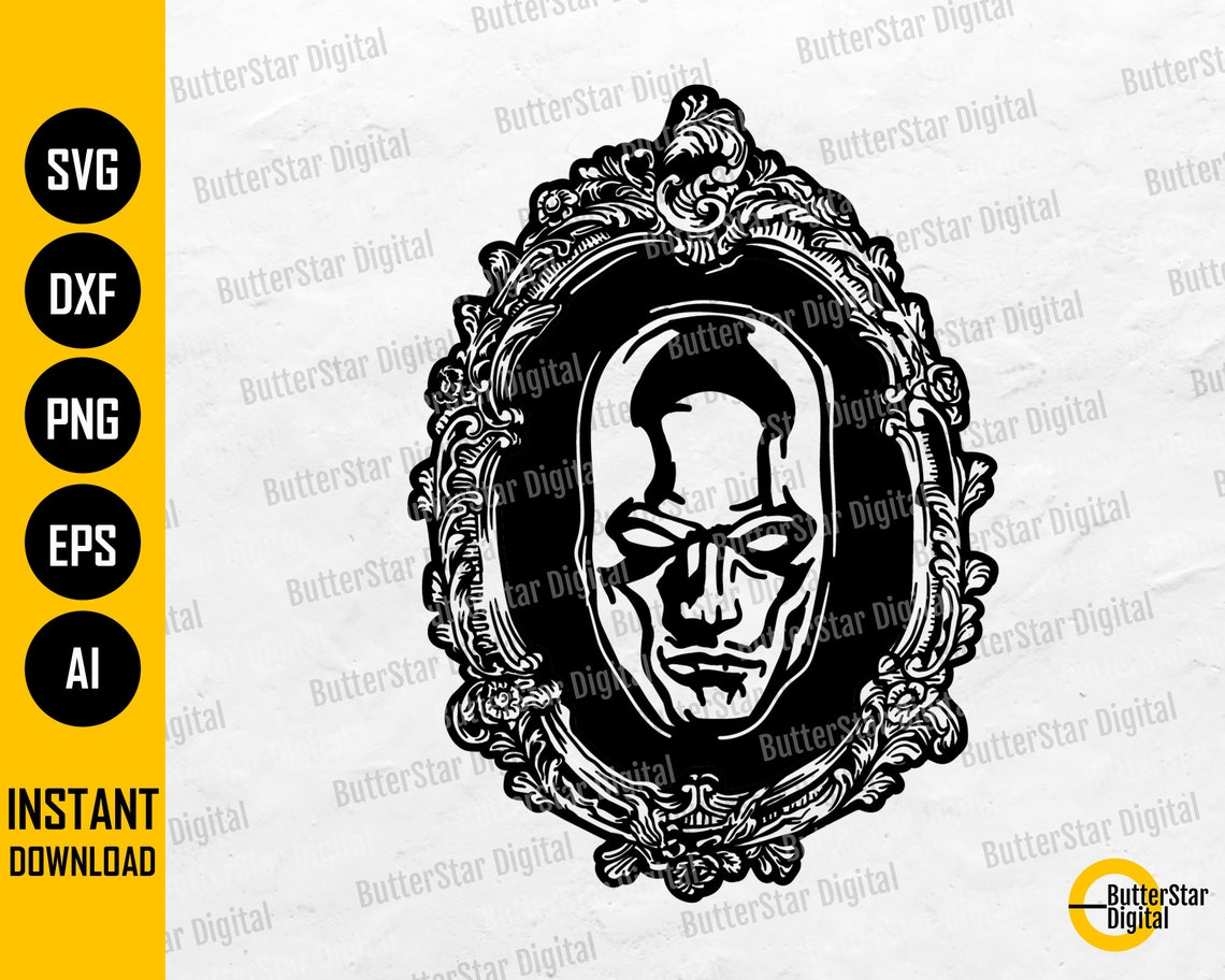 Mirror Mirror on the Wall SVG | Fantasy Wall Art Decor Sticker Decal ...