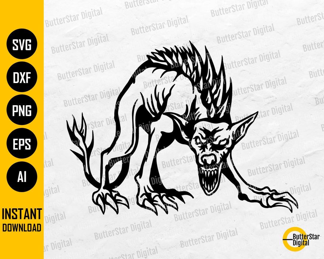 Chupacabra SVG | Legendary Creature SVG | Monster Decal T-shirt ...