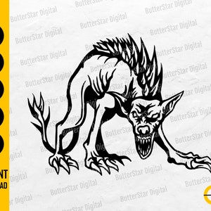 Chupacabra SVG | Legendary Creature SVG | Monster Decal T-shirt ...
