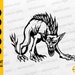 Chupacabra SVG | Legendary Creature SVG | Monster Decal T-shirt ...