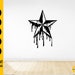 Dripping Nautical Star SVG Celestial Decal T-shirt Sticker Graphics ...