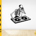 Skeleton DJ SVG Party SVG Rave Music Fest Headset Turntable Mixer Disc ...