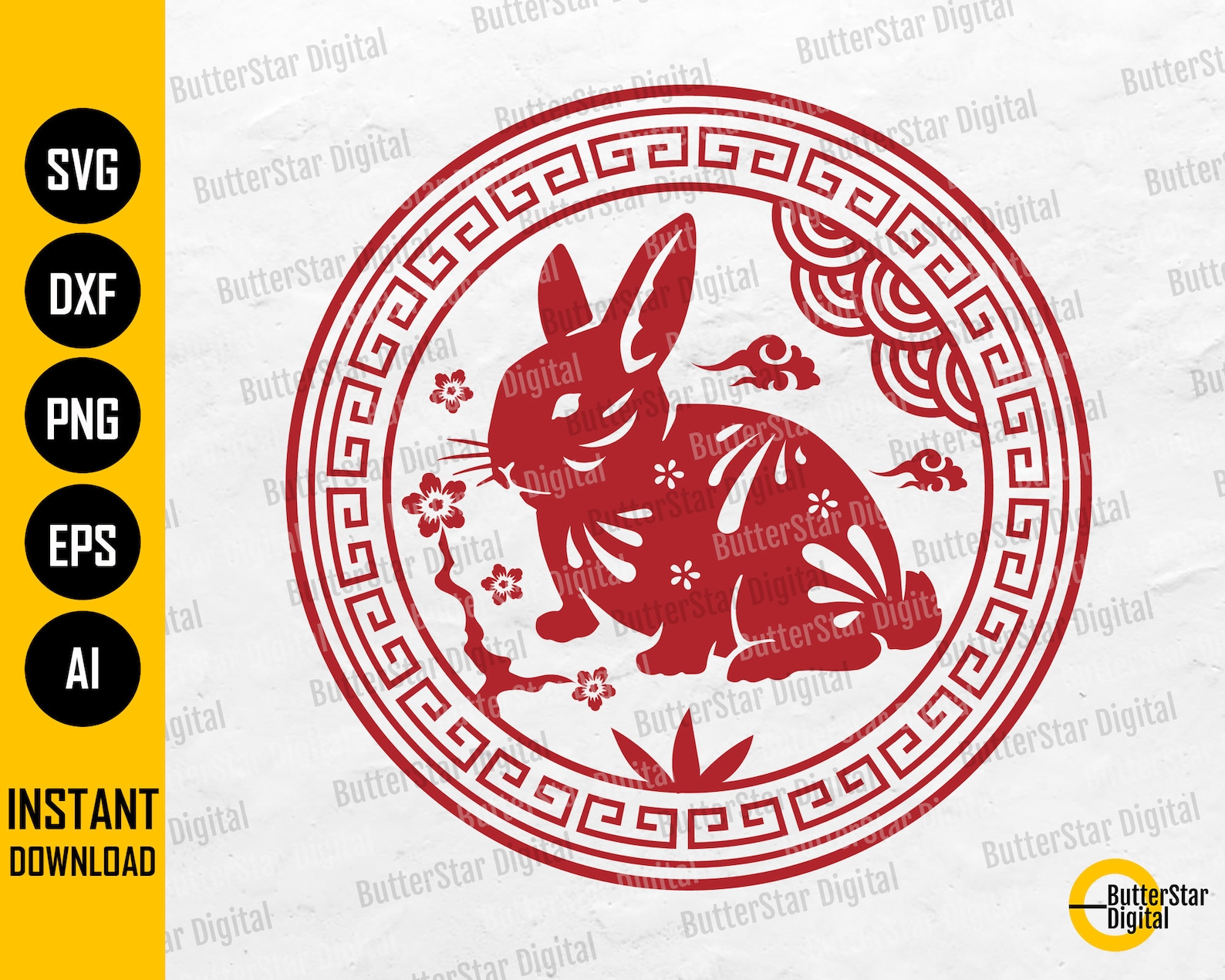 Chinese Zodiac Signs BUNDLE SVG | Lunar New Year T-shirt Decal Gift ...