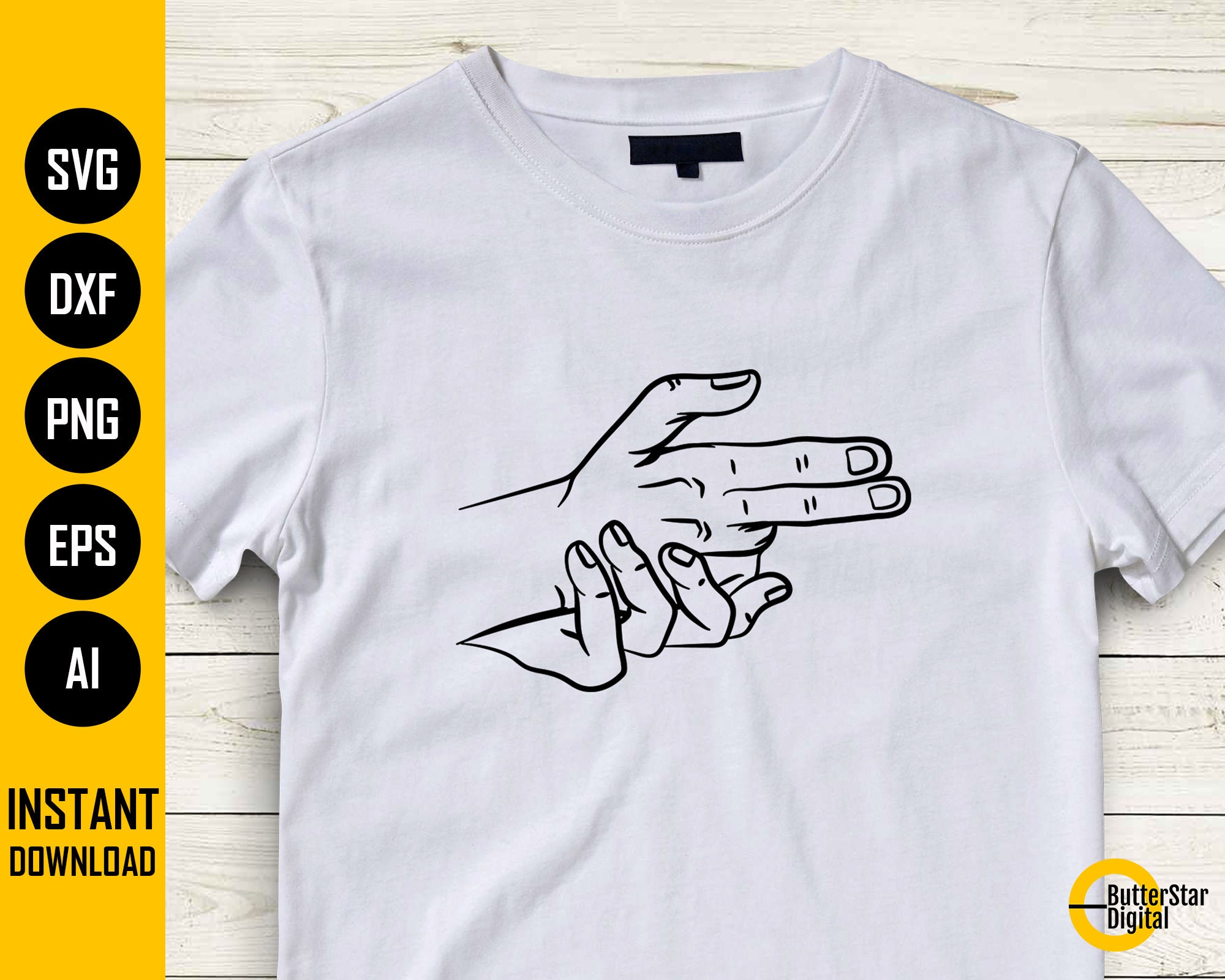 Hand Gun Gesture SVG Gun Finger SVG Shoot Hand Sign SVG - Etsy Australia