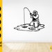 Ice Fishing SVG | Winter Fishing Gift Drawing Stencil Vinyl Graphics ...