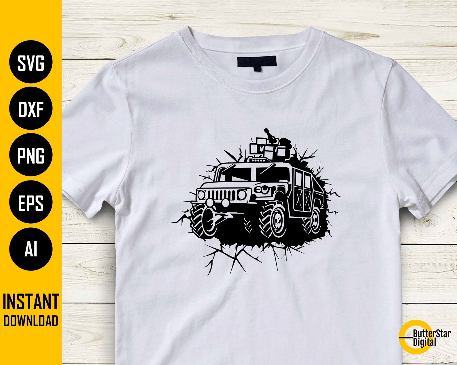 Smashing Humvee SVG Army SVG Infantry Attack Guns Battle - Etsy