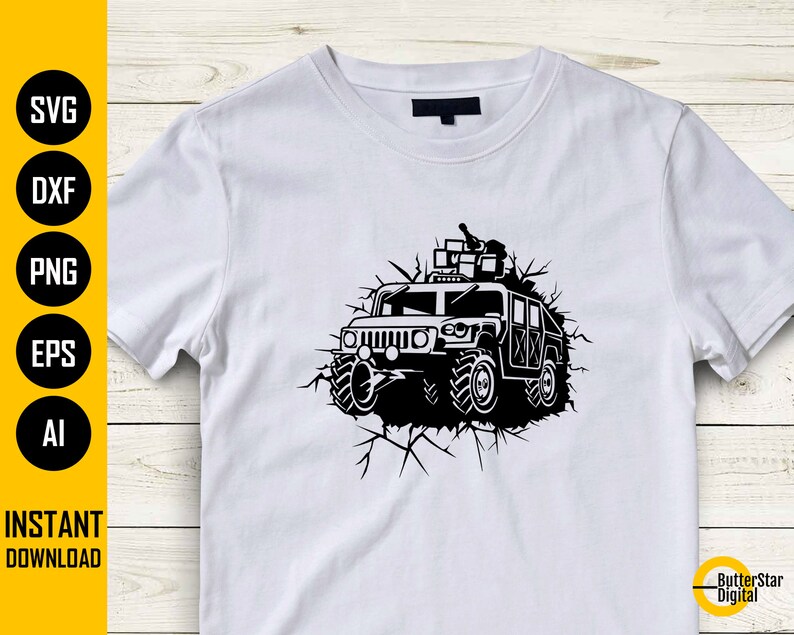 Smashing Humvee SVG Army SVG Infantry Attack Guns Battle - Etsy