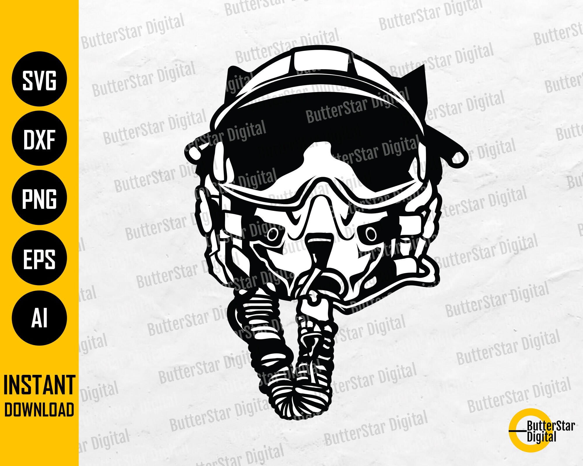 Fighter Pilot Helmet Drawing