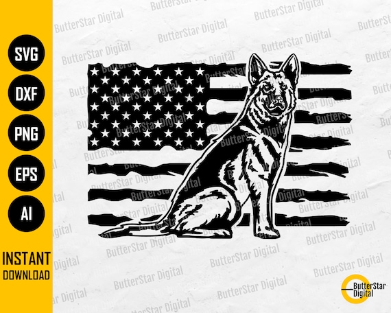 US German Shepherd SVG Dog Shirt Decals Sticker Vinyl - Etsy