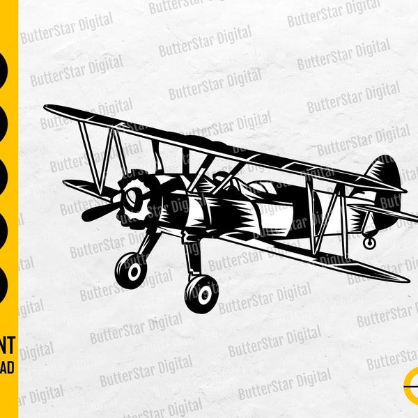 Biplane Decals - Etsy