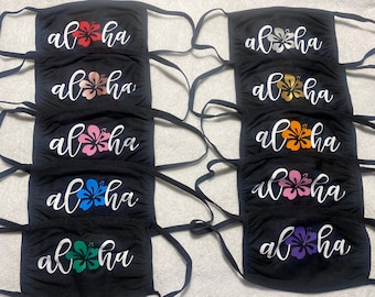 Aloha Face Mask | Etsy