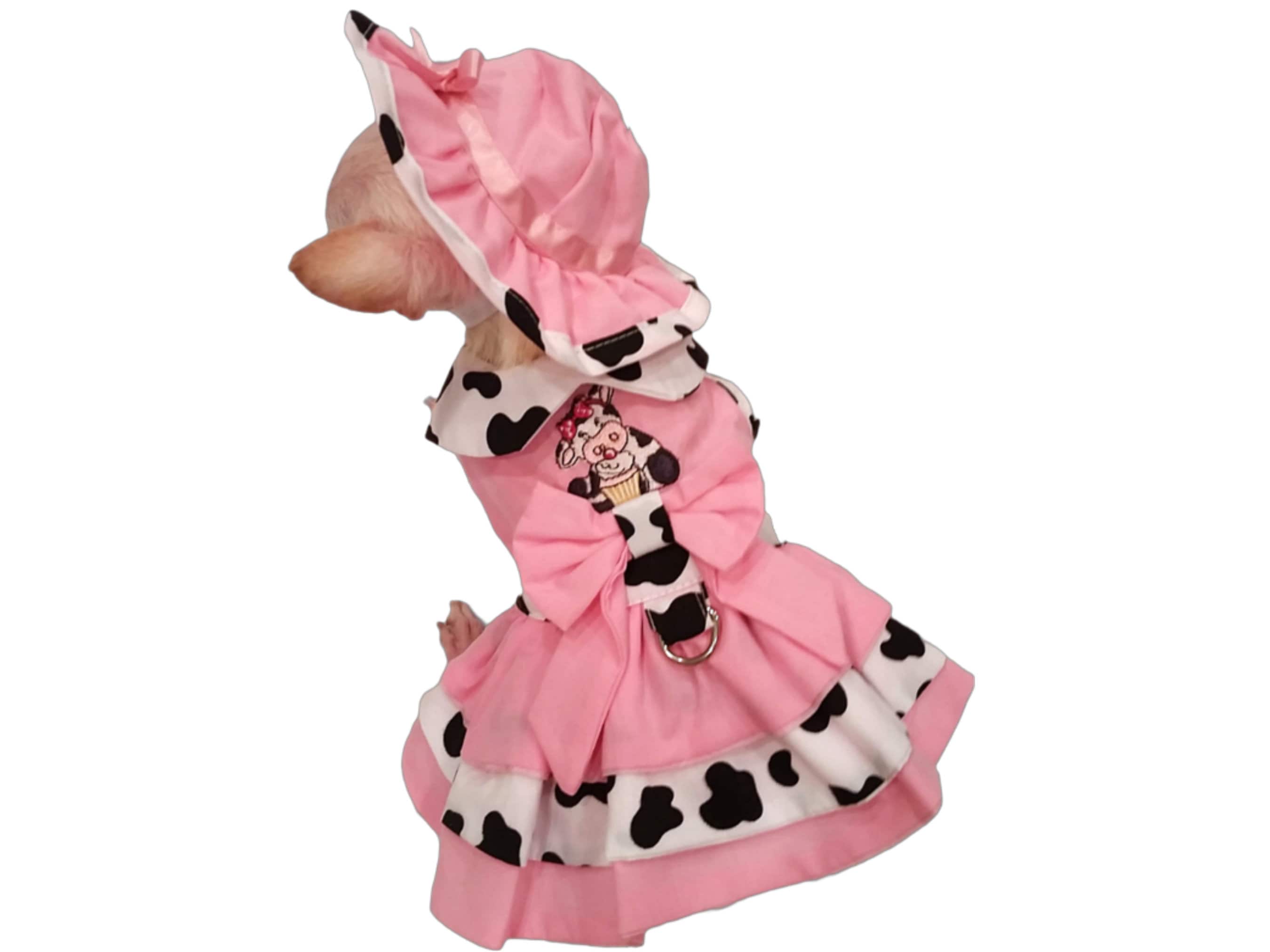 Dog Dress, Cupcake Cowgirl, Dog Harness Dress, Dog Leash, Dog Clothes ...
