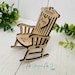 Engraved Vintage Rocking Chair, Wedding Place Setting, Memorial Chairs ...