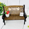 In Loving Memory Engraved Mini Bench, Wedding Place Setting, Memorial ...