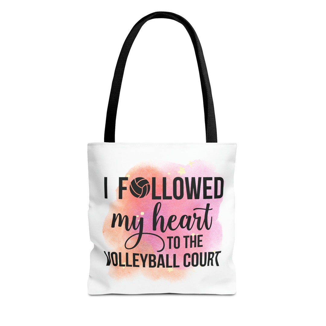 Volleyball Tote Bag, Volleyball Player Bag, Gift for Volleyball Team ...