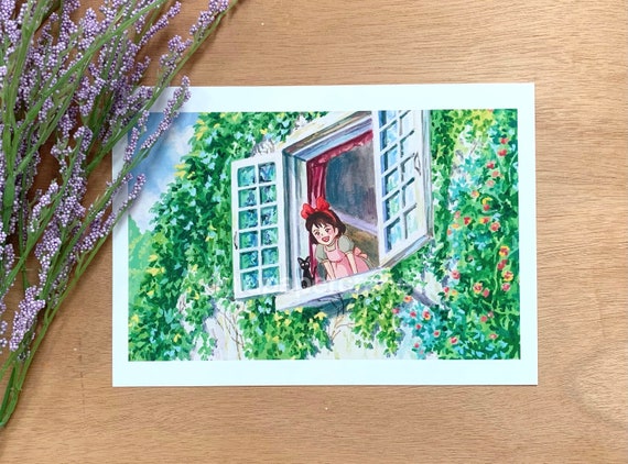 Anime Movie Window Print Wall Art Wall Decor Anime Print - Etsy