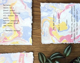 Hand Typed Quote - Etsy