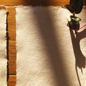 100% Indian Cotton Rag Handmade Paper Custom Typewriter Print A4/A5/A6 ...