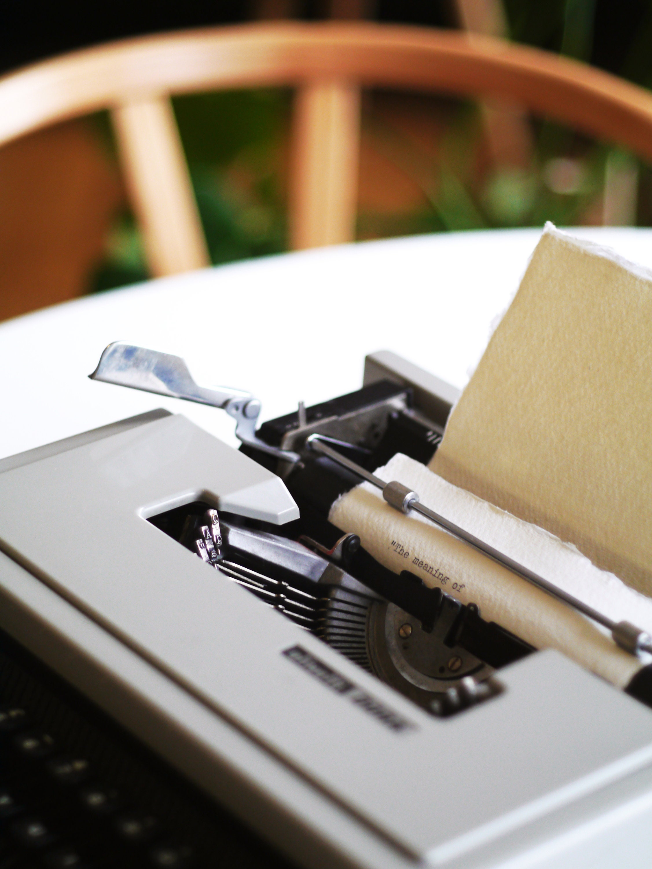 100% Indian Cotton Rag Handmade Paper Custom Typewriter Print - Etsy