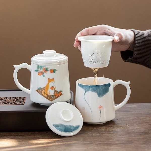 Ceramic Tea Cup - Etsy